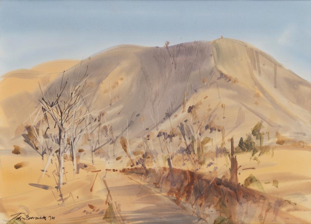 John Borrack | Central Desert Gorge (1996) | MutualArt