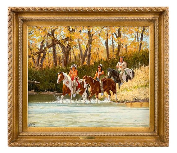Ron Stewart | OUTNUMBERED AND IN TROUBLE | MutualArt