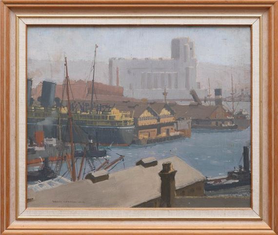 Frank Norton | Dockyard 1934 (1934) | MutualArt