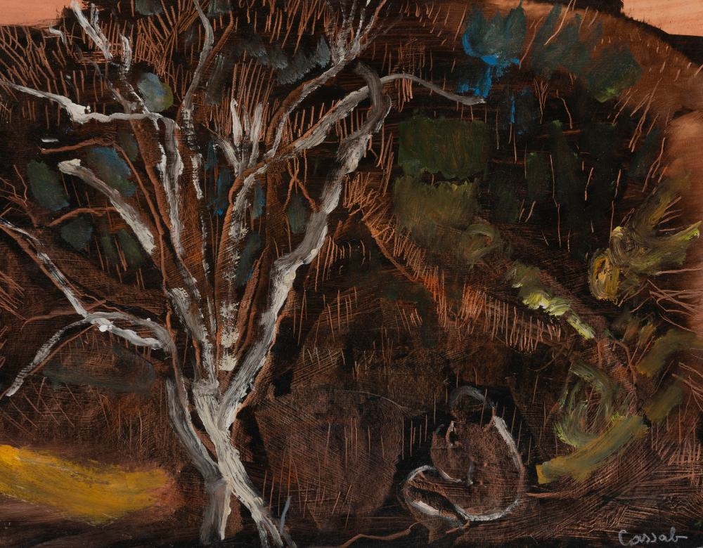 Judy Cassab | Figure in Bushland (2024) | MutualArt