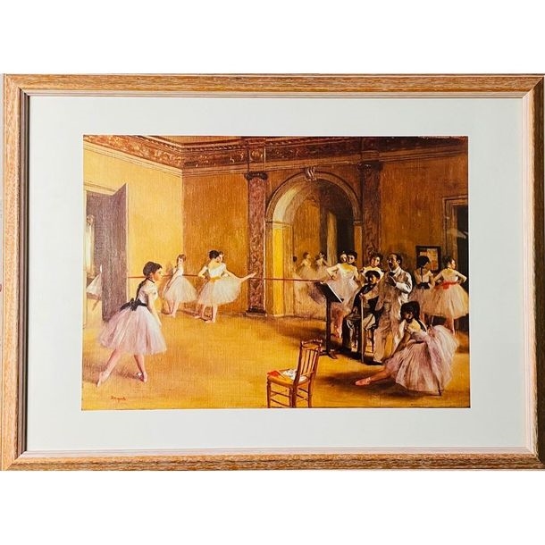 Edgar Degas | Le foyer de la danse a l'opéra de paris | MutualArt