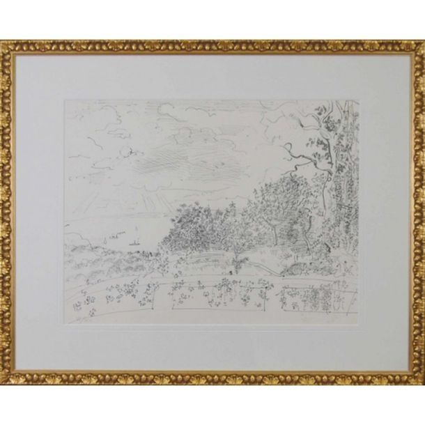 Raoul Dufy | Sur les hauteurs d'honfleur | MutualArt