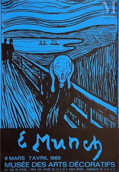 Edward Munch | The Scream Edward Much - Musée des Arts Déco The Edward ...