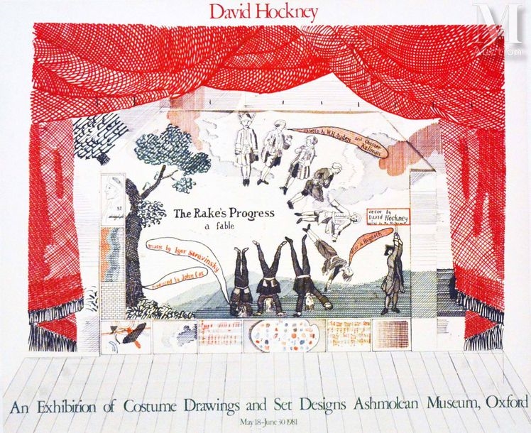 David Hockney | David Hockney The Rake's Progress a Fable Costumes ...
