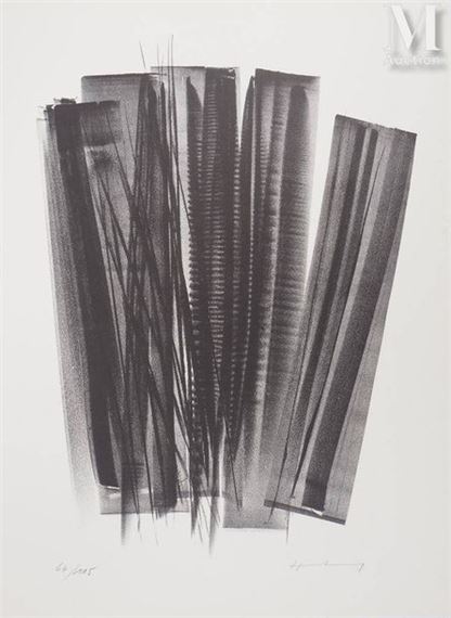 Hans Hartung | P-1961-72 (1961 - 1972) | MutualArt