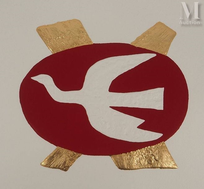 Georges Braque | Dove flying at sunset | MutualArt