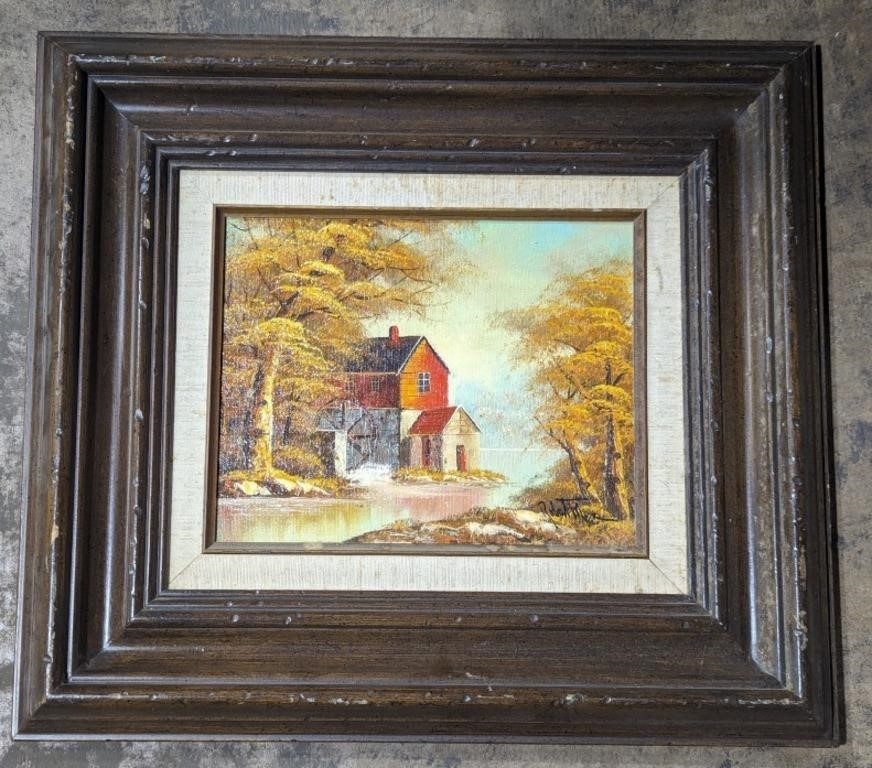 Robert More | JL) Oil painting on board by Robert More? 16x18 | MutualArt