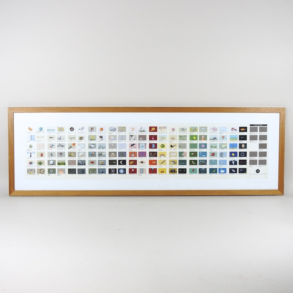 Rachel Spelling | Farrow & Ball paint chart, | MutualArt