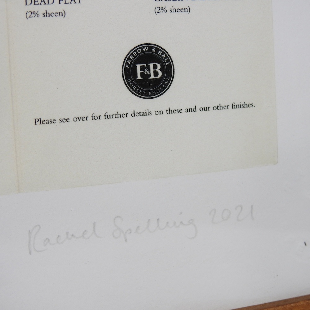 Rachel Spelling | Farrow & Ball paint chart, | MutualArt