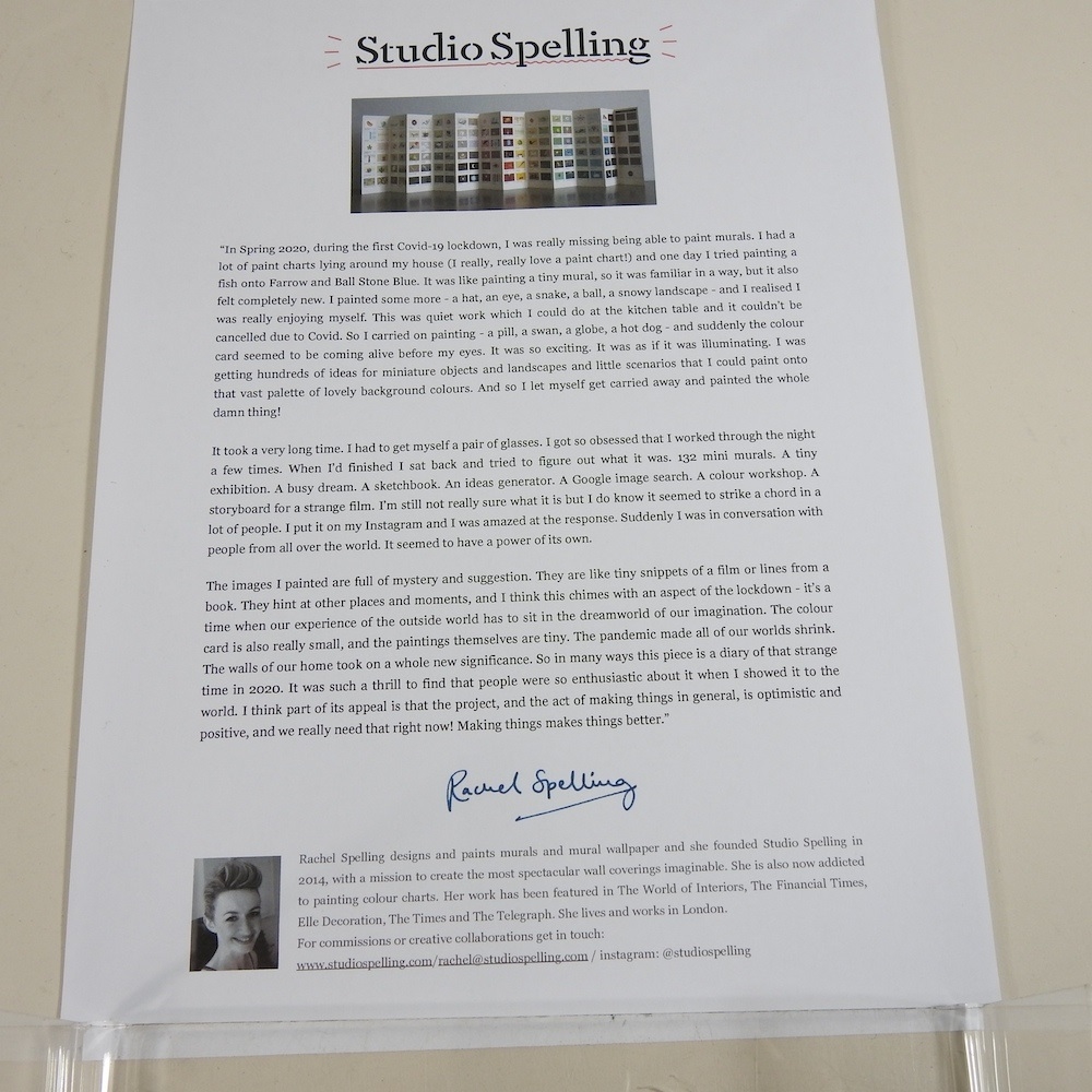 Rachel Spelling | Farrow & Ball paint chart, | MutualArt