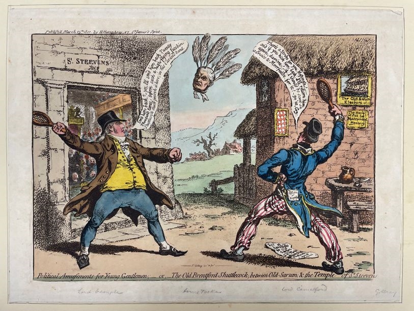 James Gillray | James GILLRAY (1756-1815) Set of two satirical... - Lot ...