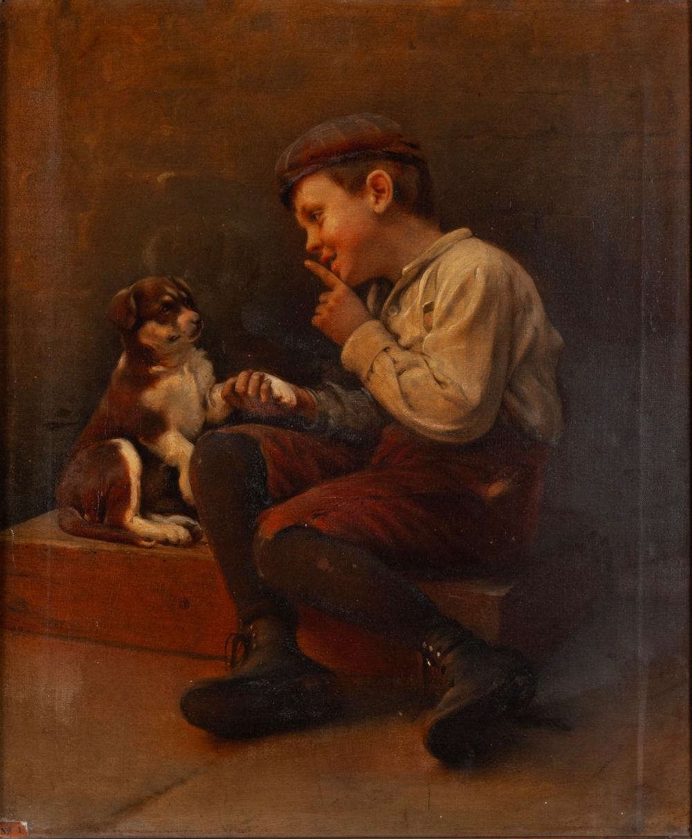 Karl Witkowski | Guarding the Flower Basket | MutualArt