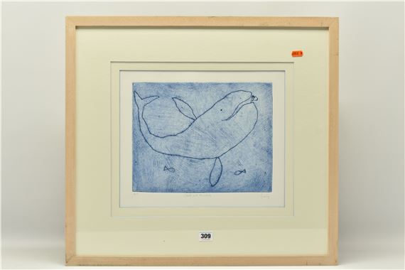 Michael Leunig | JONAH AND THE WHALE | MutualArt
