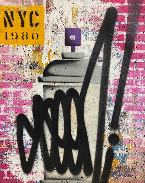 Richard Mirando | Spray can serie (2023) | MutualArt