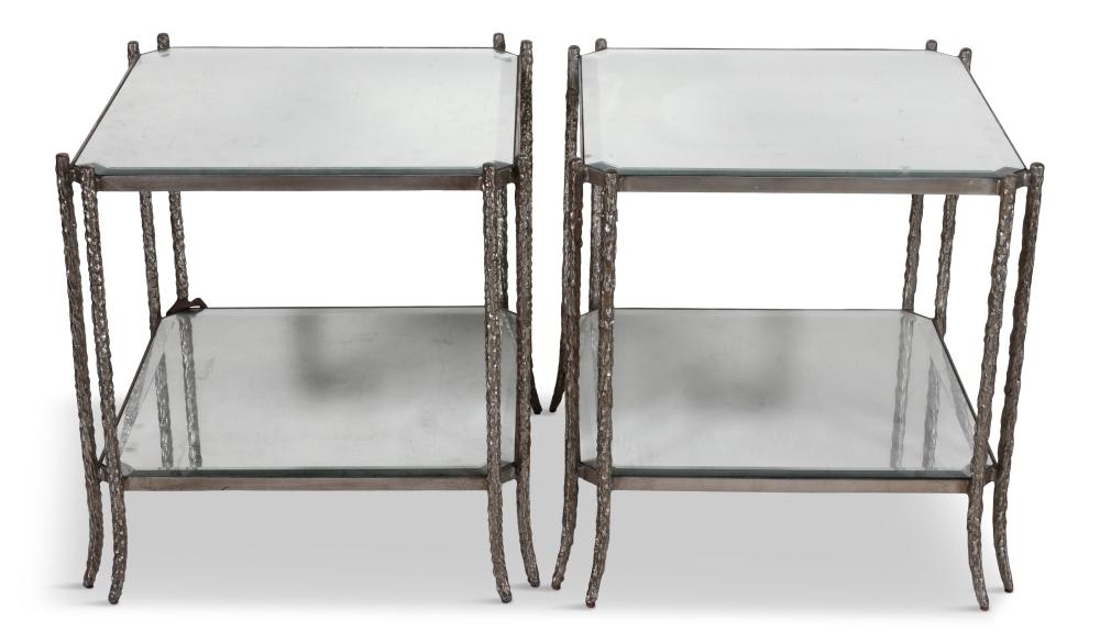 Lillian August | PAIR OF CELINE END TABLES | MutualArt