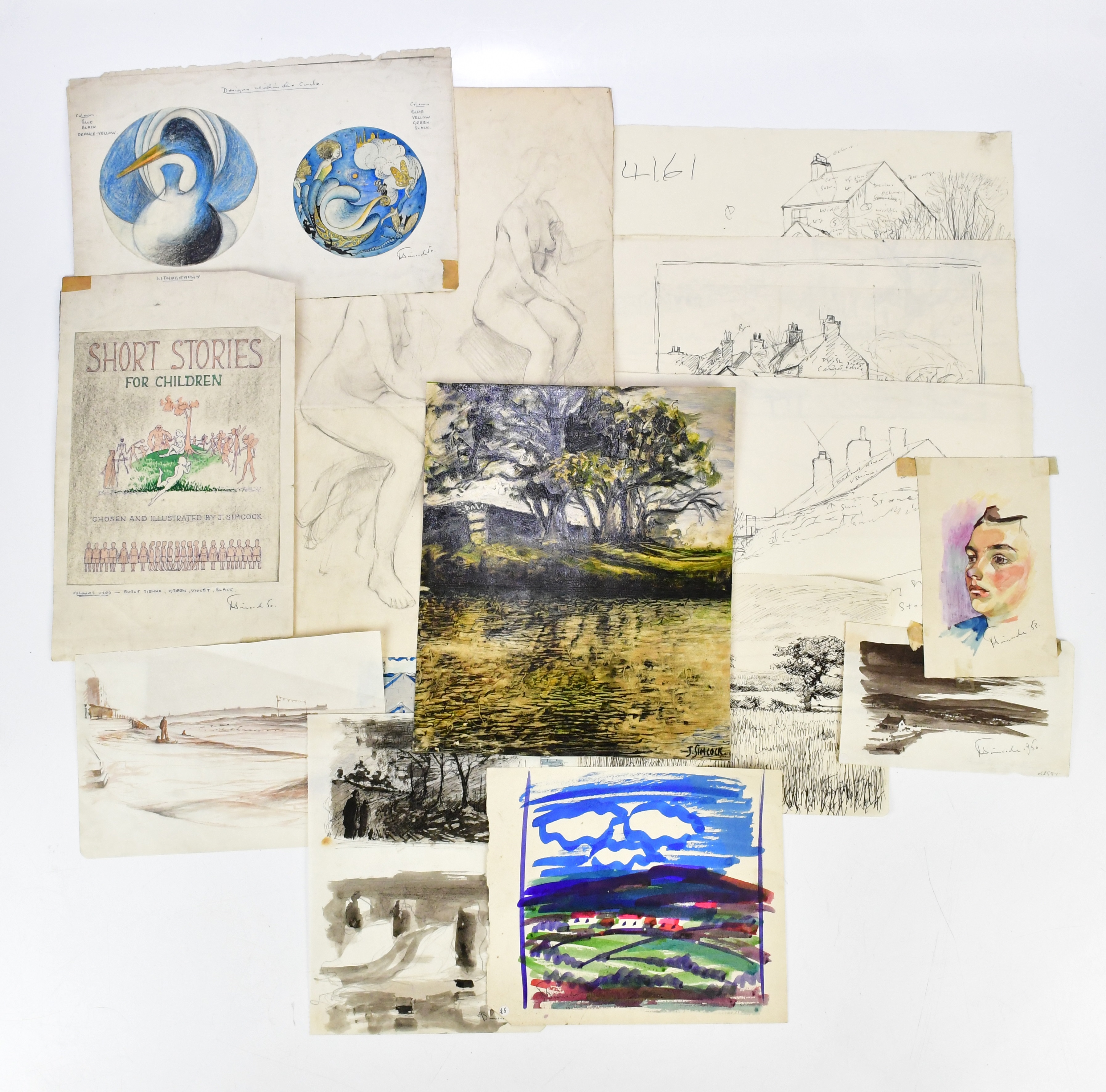 Jack Simcock | a small collection of various pictures | MutualArt