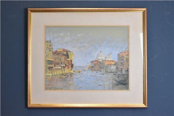 Robert Richardson | Street Scene, Pendleton | MutualArt