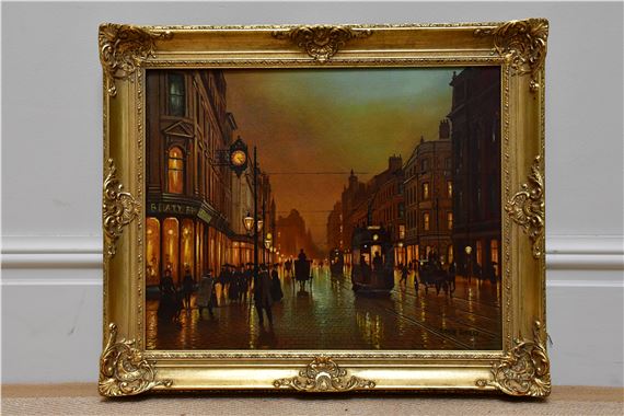 Steven Scholes | The Corner Shop - Manchester 1962 (1962) | MutualArt