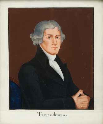 Gilbert Stuart | Two Presidential portraits: John Adams and Thomas ...