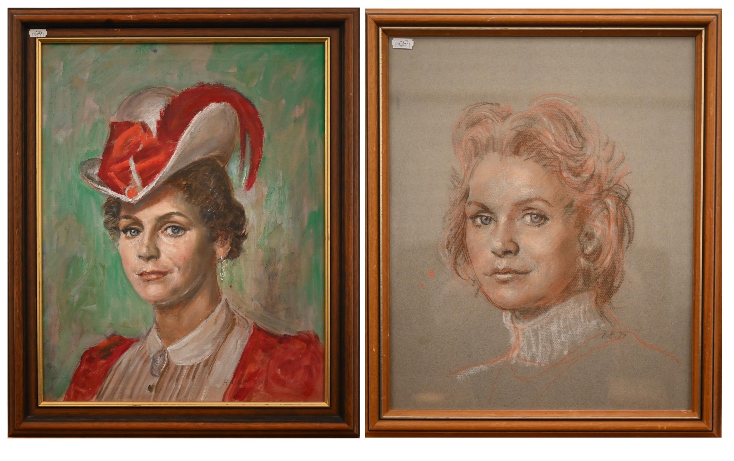 Bernard Hailstone | Two portraits of Lee Remick (American actress ...