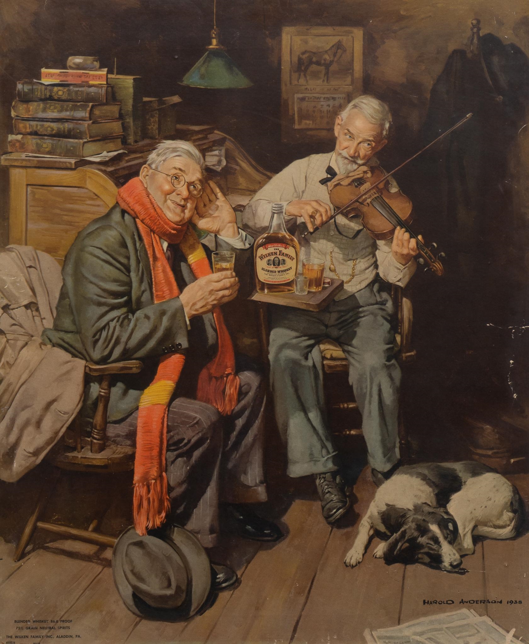 Harold Anderson | Christmas Dinner | MutualArt