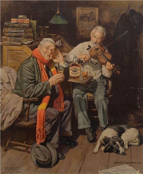 Harold Anderson | 1938 Harold Anderson Whiskey Advertisement (1938 ...