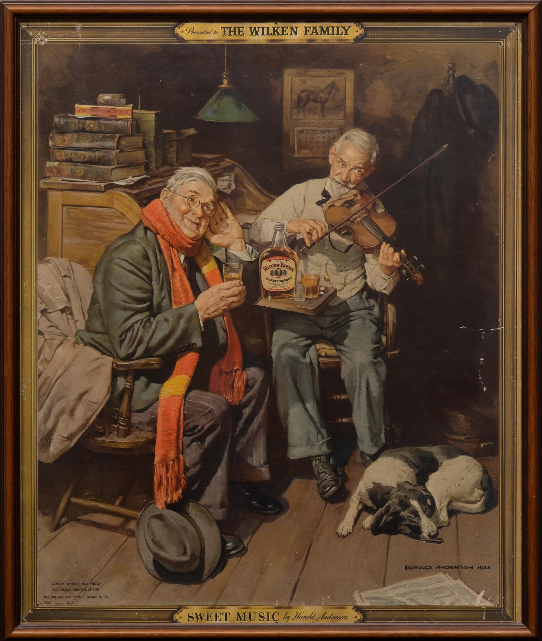 Harold Anderson | 1938 Harold Anderson Whiskey Advertisement (1938 ...