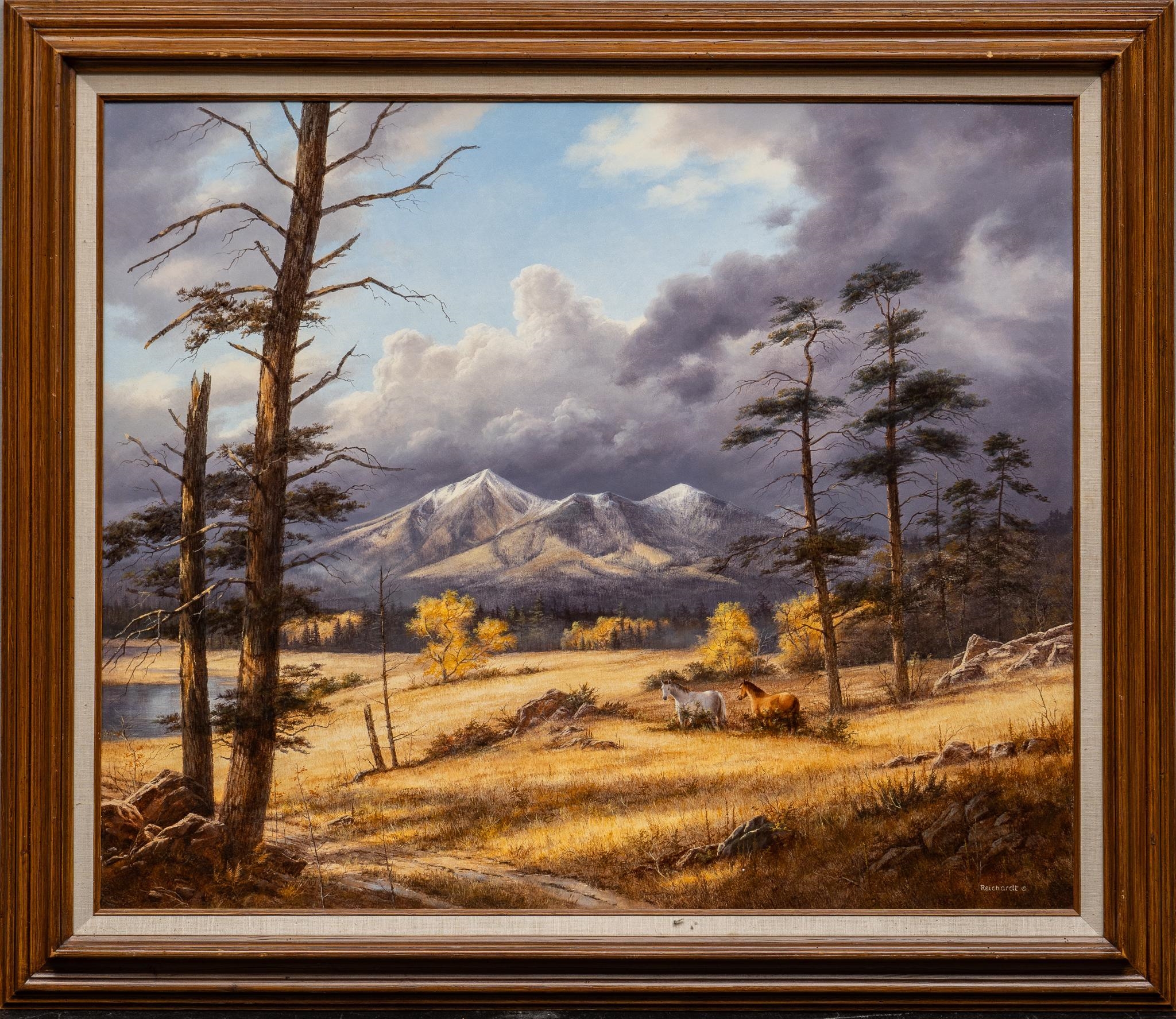 Rudi Reichardt | Wild Horses -- San Francisco Peaks | MutualArt