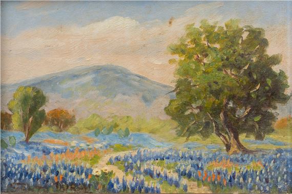 Santa Duran | Oak and Bluebonnets | MutualArt