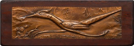 Slim Rustin | Hammered Copper Roadrunner | MutualArt
