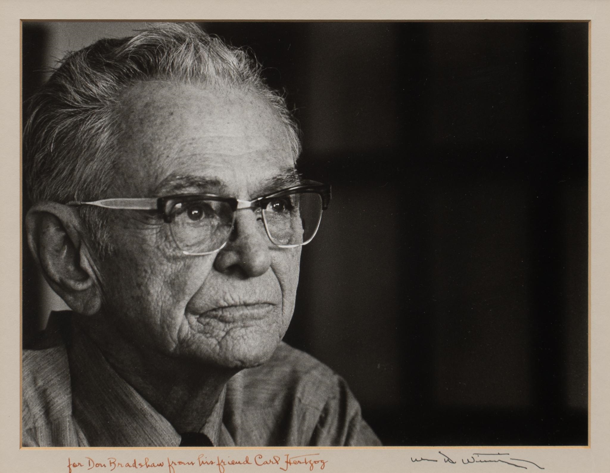 J. Evetts | Bill Witliff J. Evetts Haley Signed Print | MutualArt