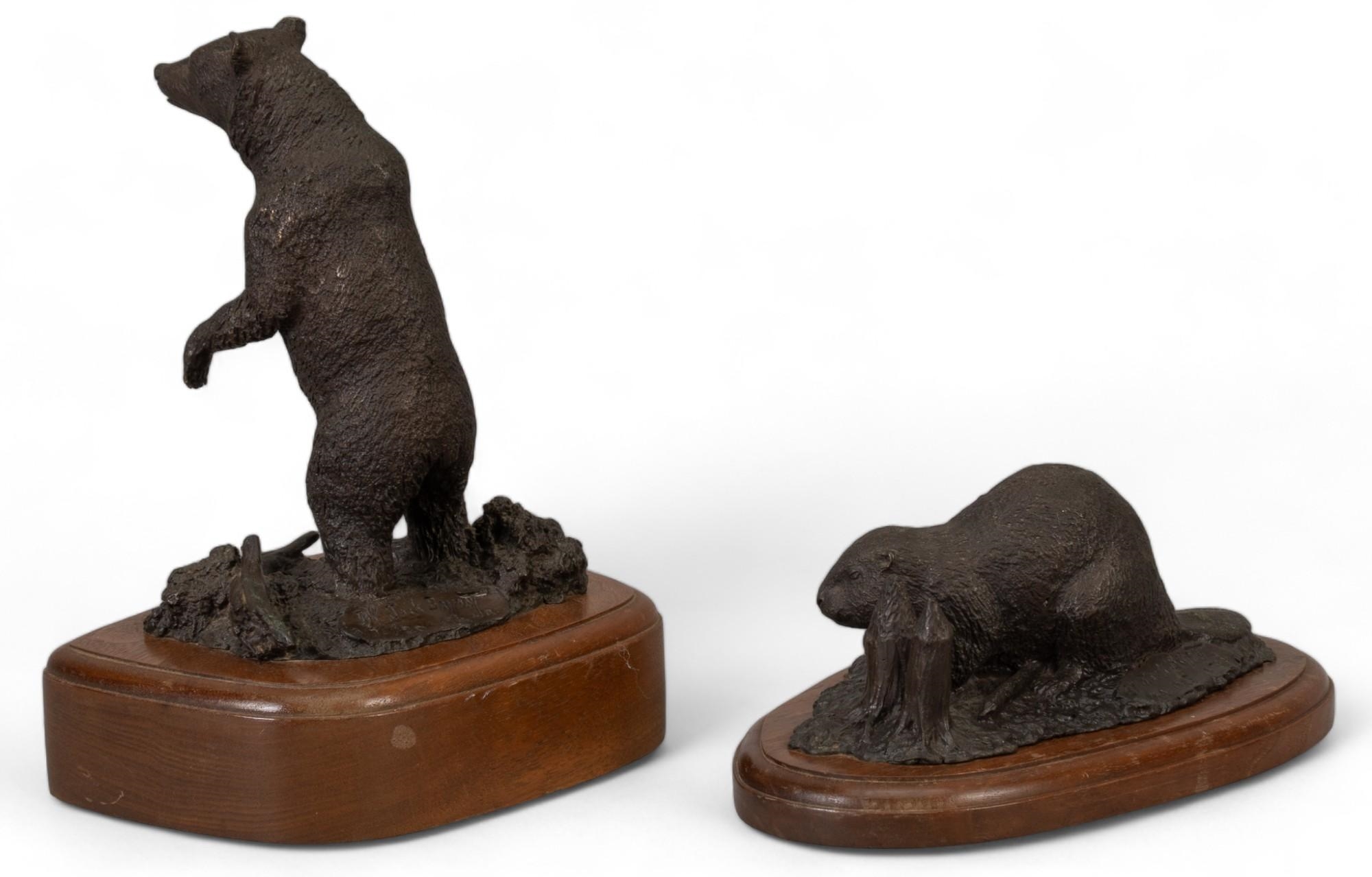 Jack Bryant | Beaver and Black Bear | MutualArt
