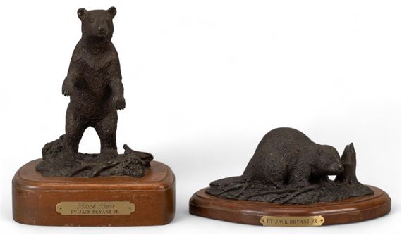 Jack Bryant | Beaver and Black Bear | MutualArt
