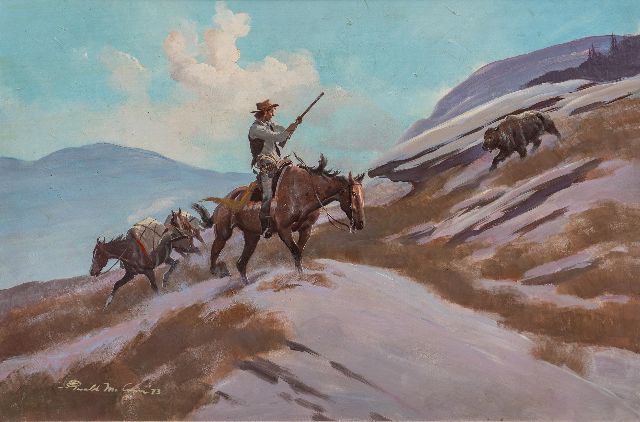 Gerald McCann | Along the Trail (1973) | MutualArt