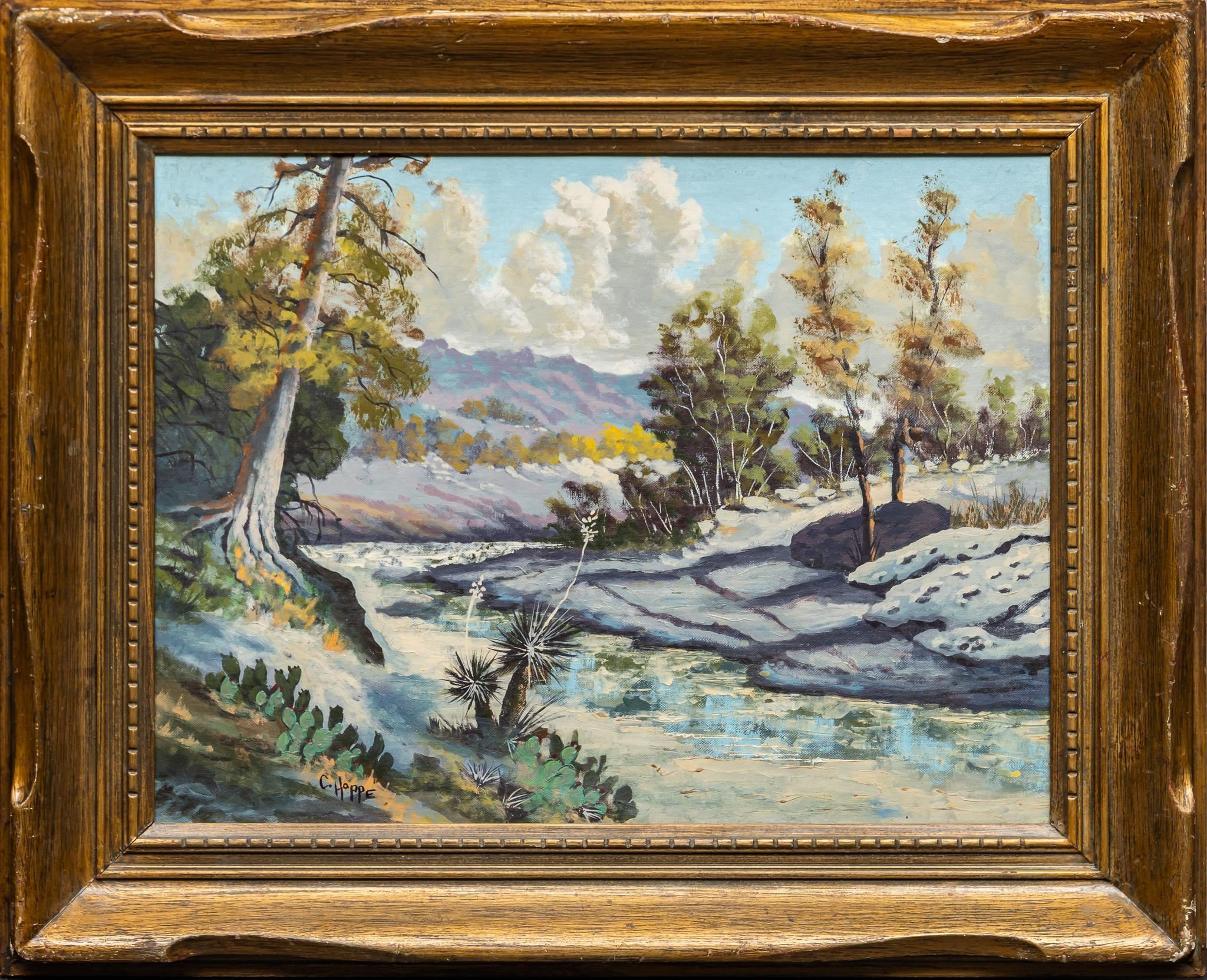 Carl Thomas Hoppe | Texas River Landscape | MutualArt