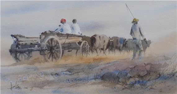 Wallace Hulley | Out for the day | MutualArt