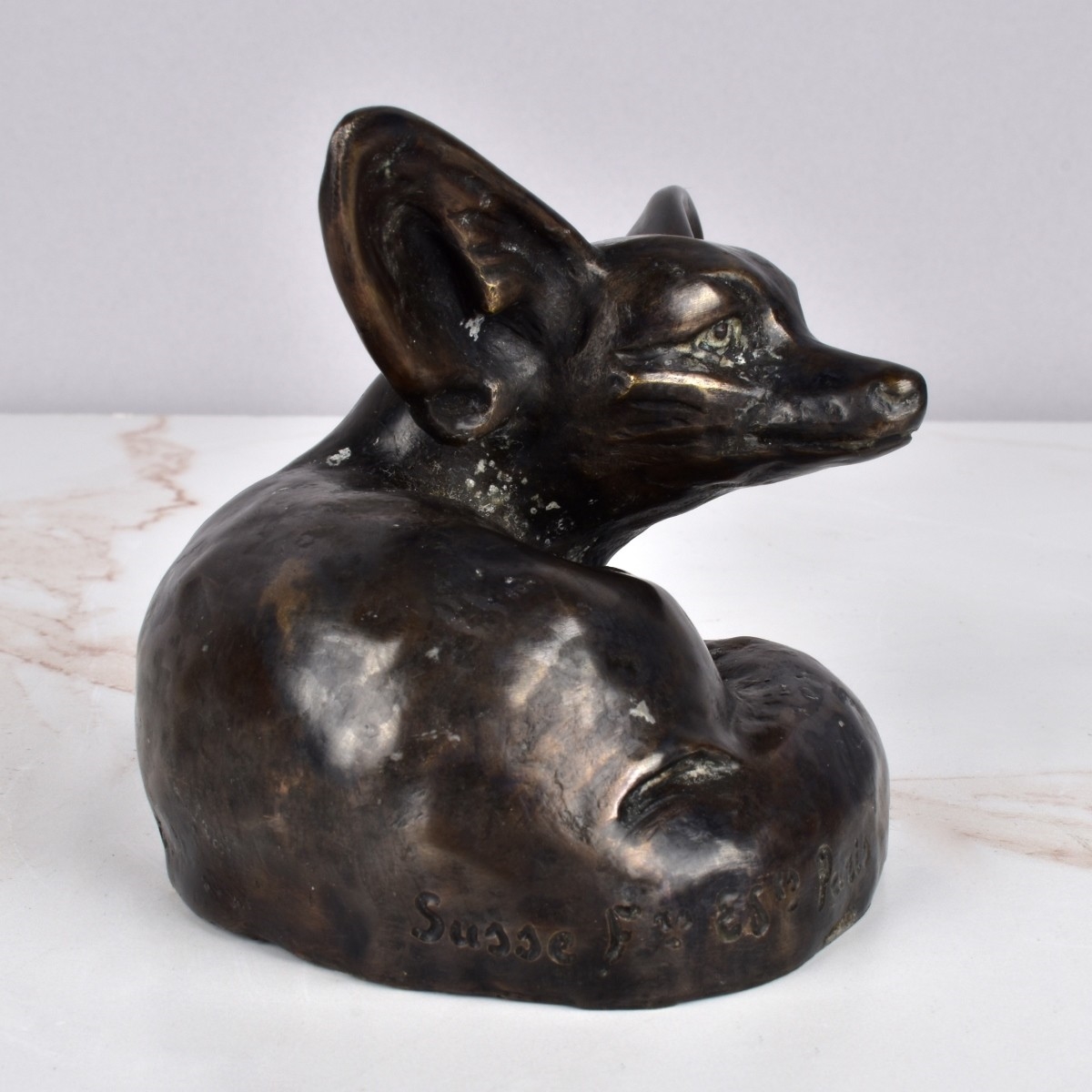 Edouard-Marcel Sandoz | Recumbent Fox | MutualArt