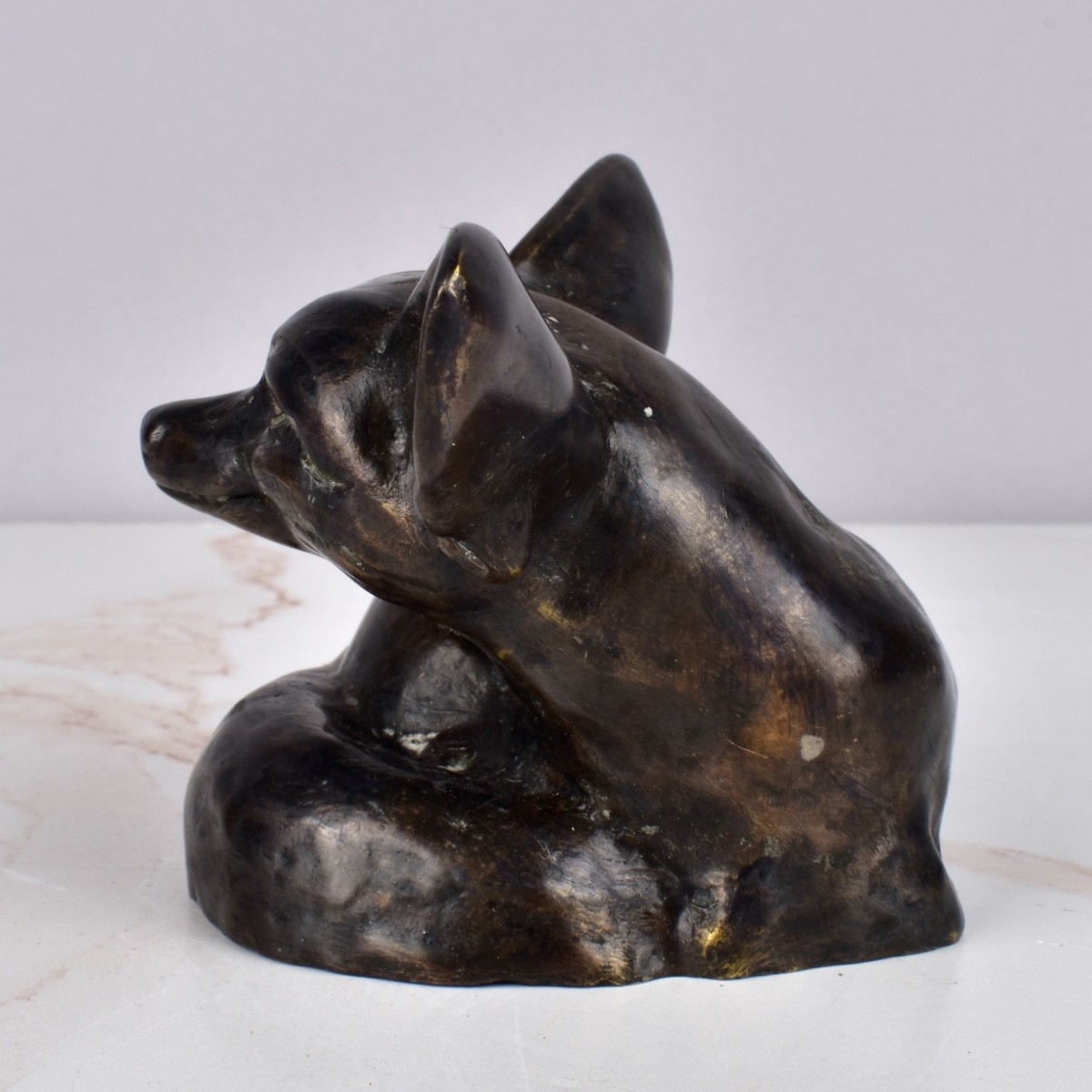 Edouard-Marcel Sandoz | Recumbent Fox | MutualArt