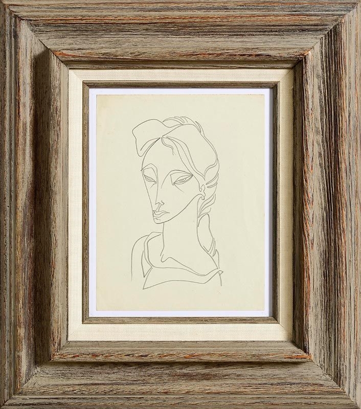 Colin Middleton | Portrait of a Lady | MutualArt