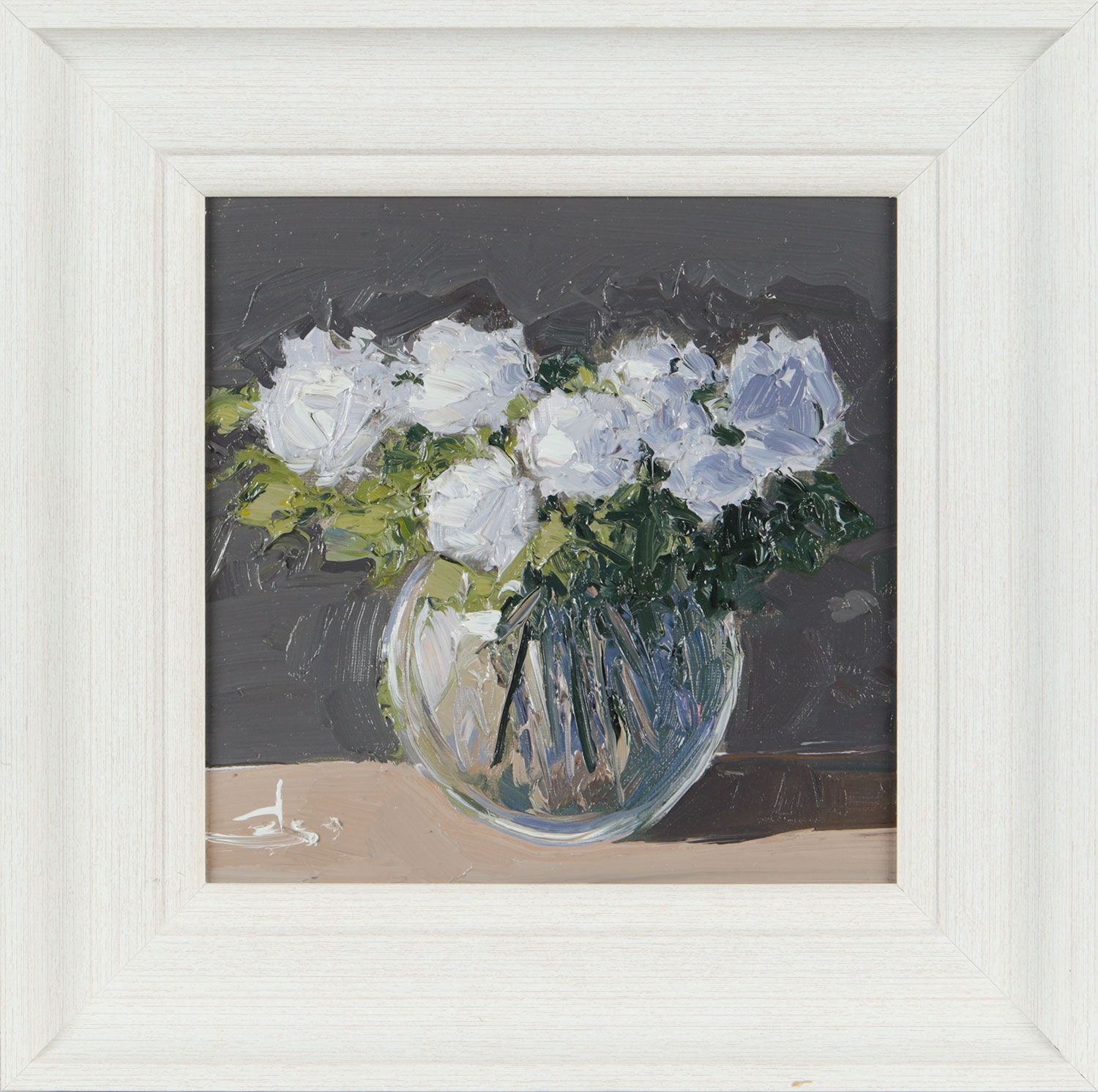 Vivek Mandalia | WHITE FLOWERS IN A VASE | MutualArt