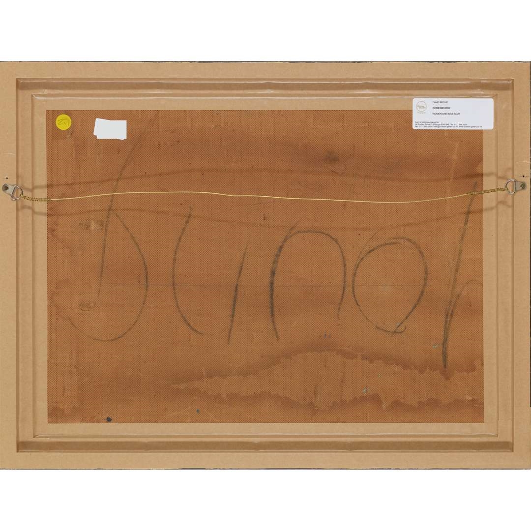 David Michie | WOMEN AND BLUE BOAT | MutualArt