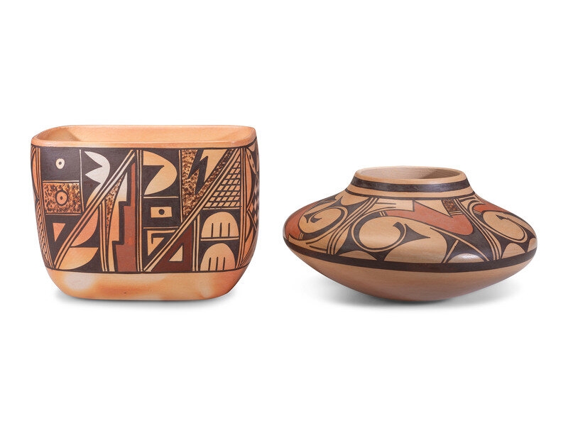 Dee Setalla | Dee Setalla (Hopi, b. 1963) Polychrome Pottery | MutualArt