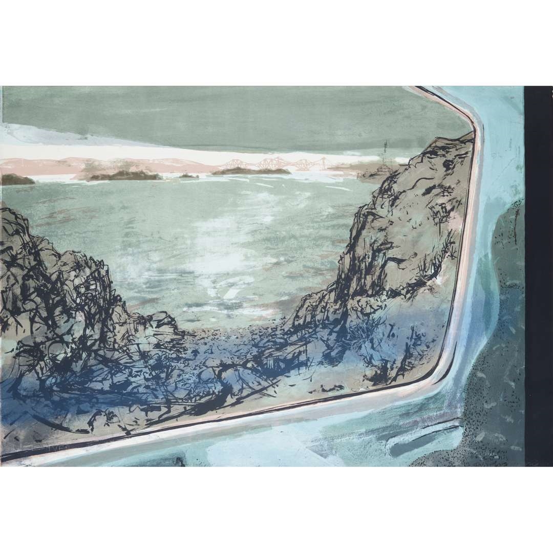 Kate Downie | NEWHAVEN HARBOUR | MutualArt