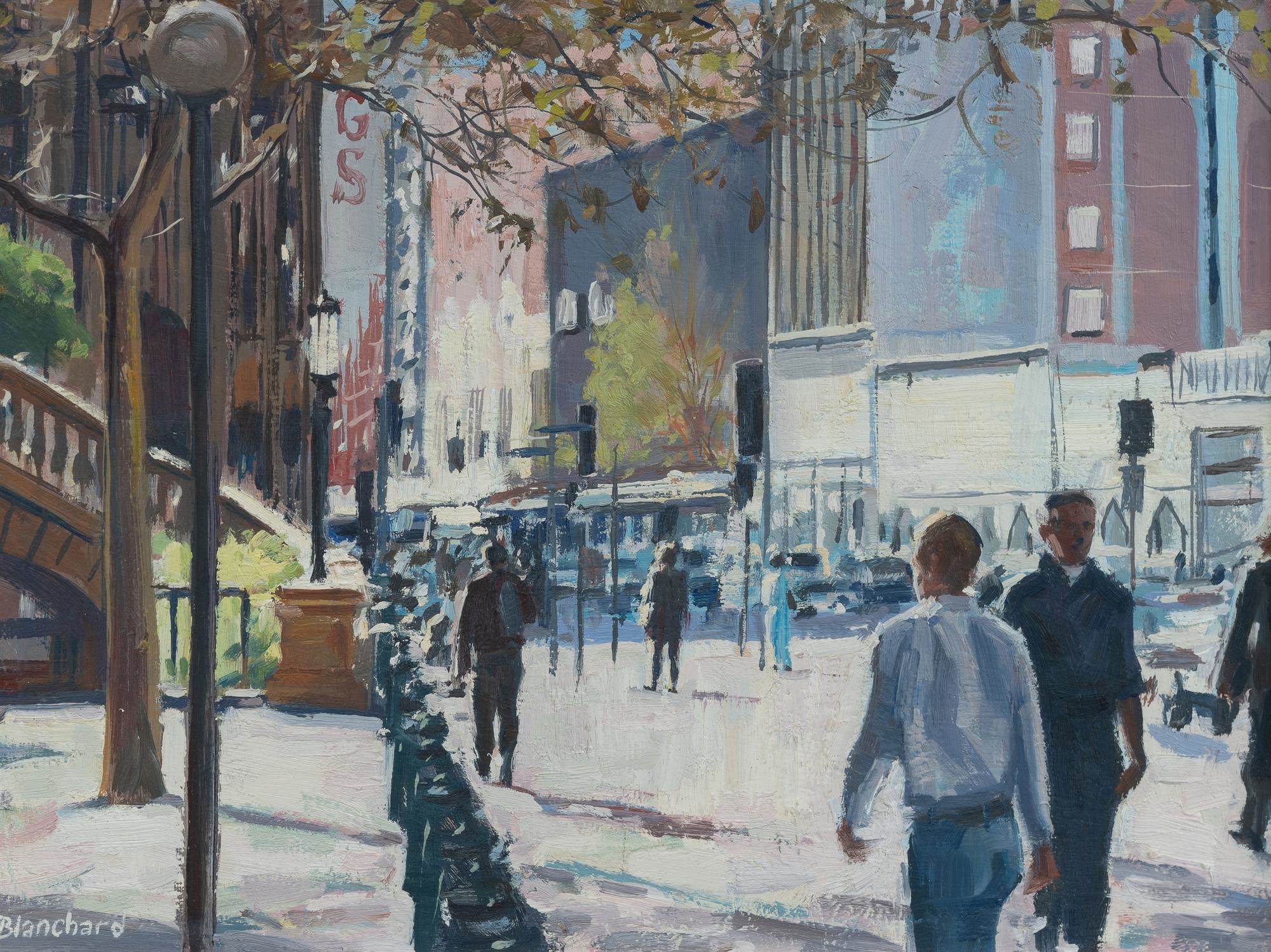 Brian Blanchard | Town Hall Steps | MutualArt