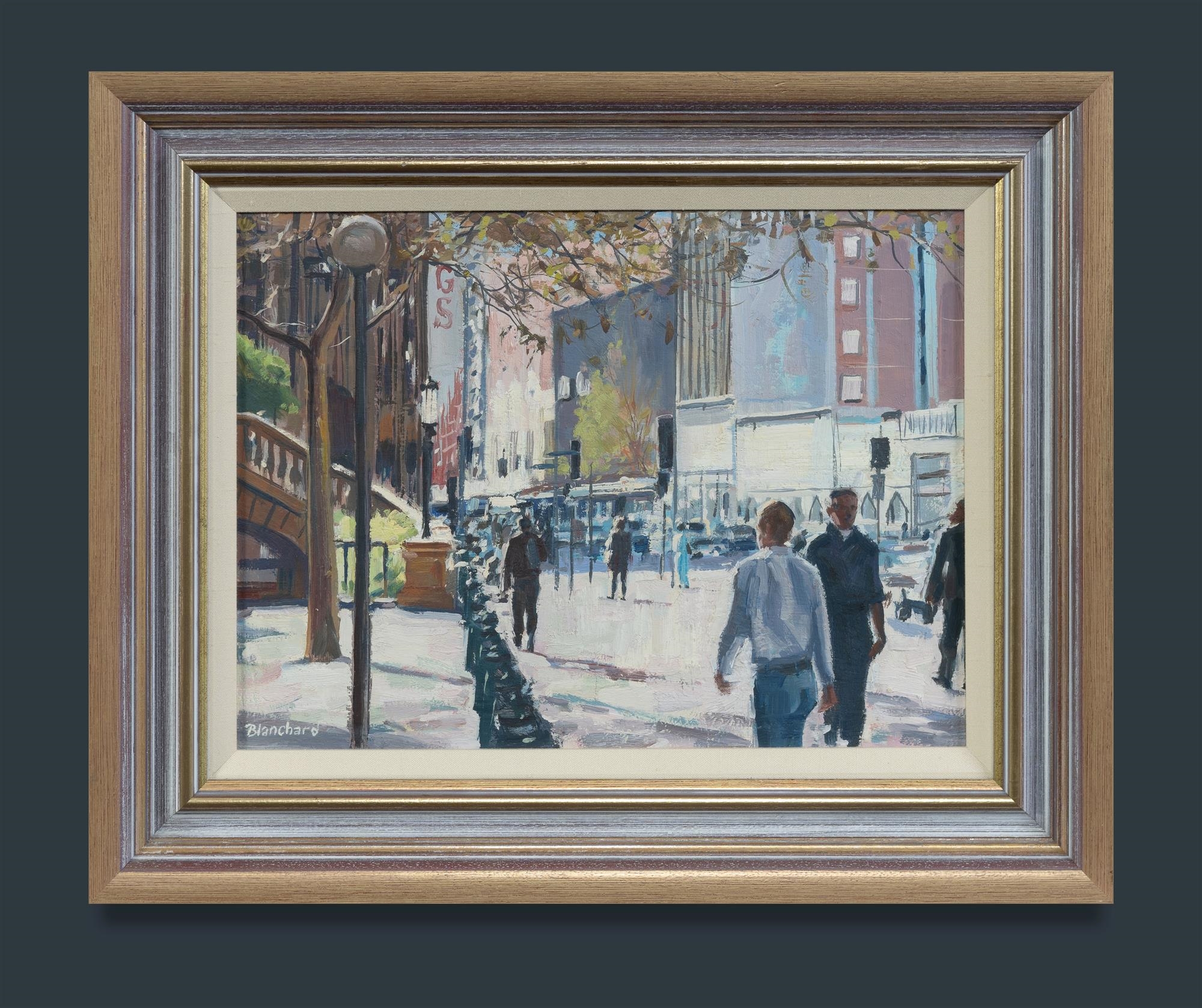 Brian Blanchard | Town Hall Steps | MutualArt