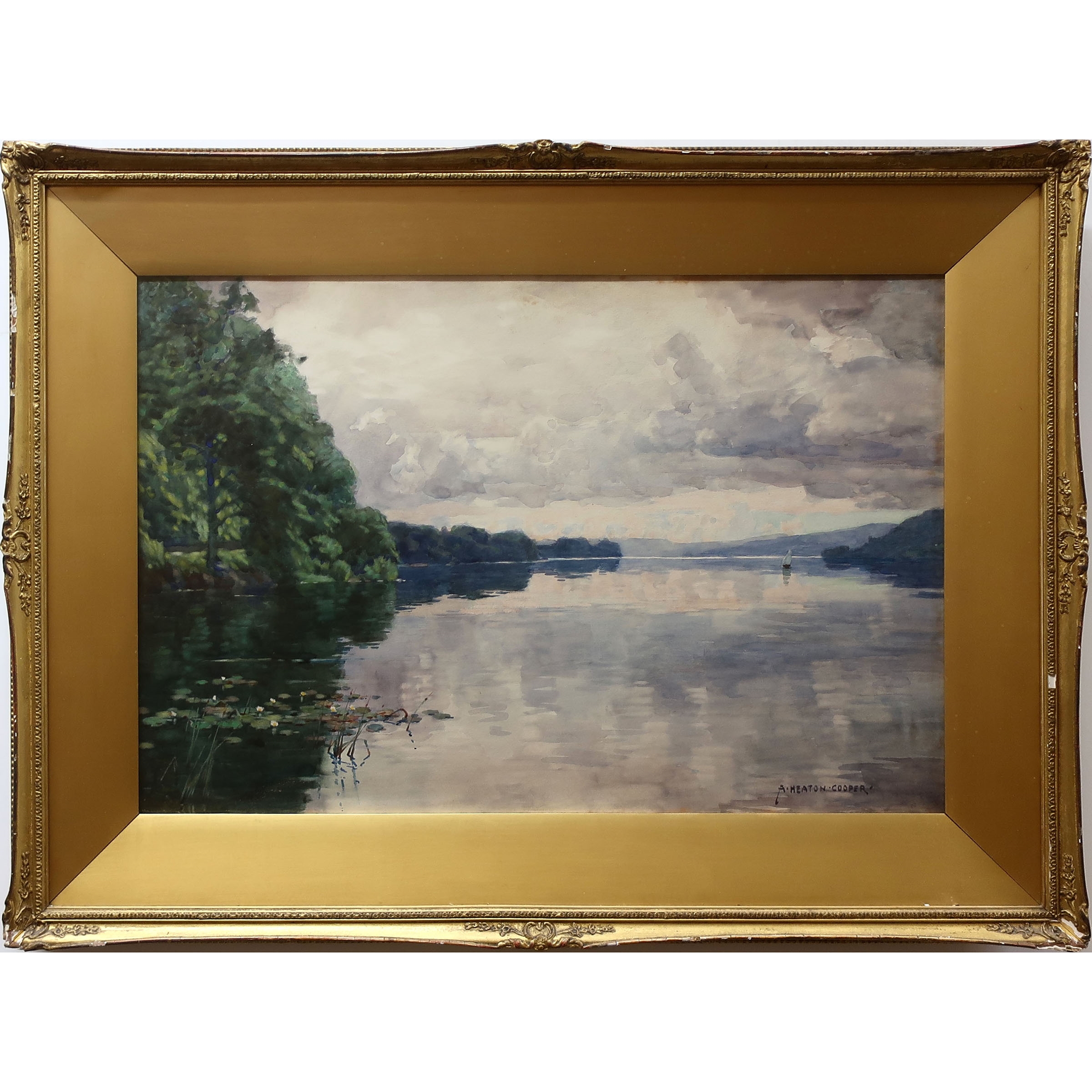 Alfred Heaton Cooper | UNTITLED (THE LONE SAIL | MutualArt