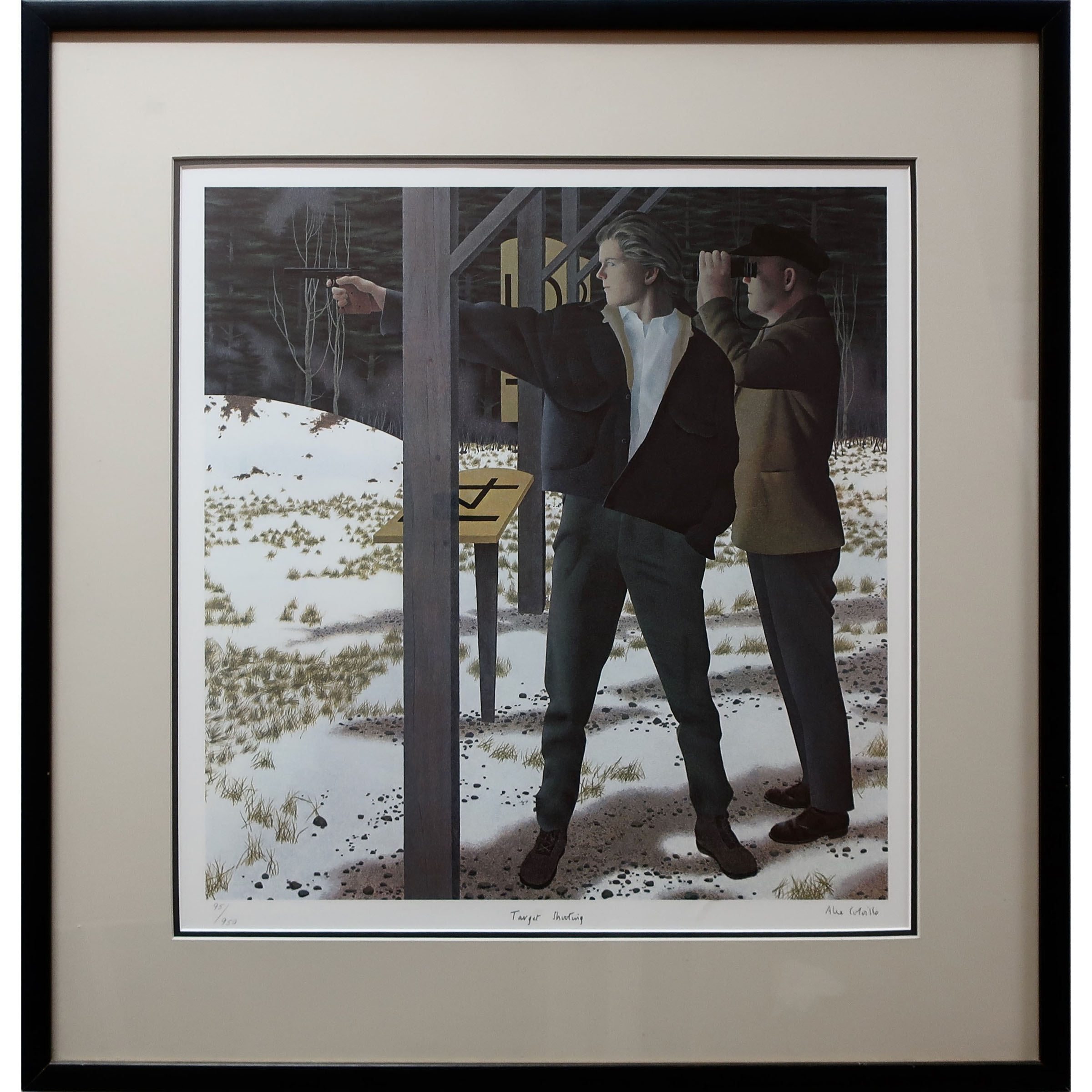 Alex Colville | TARGET SHOOTING | MutualArt