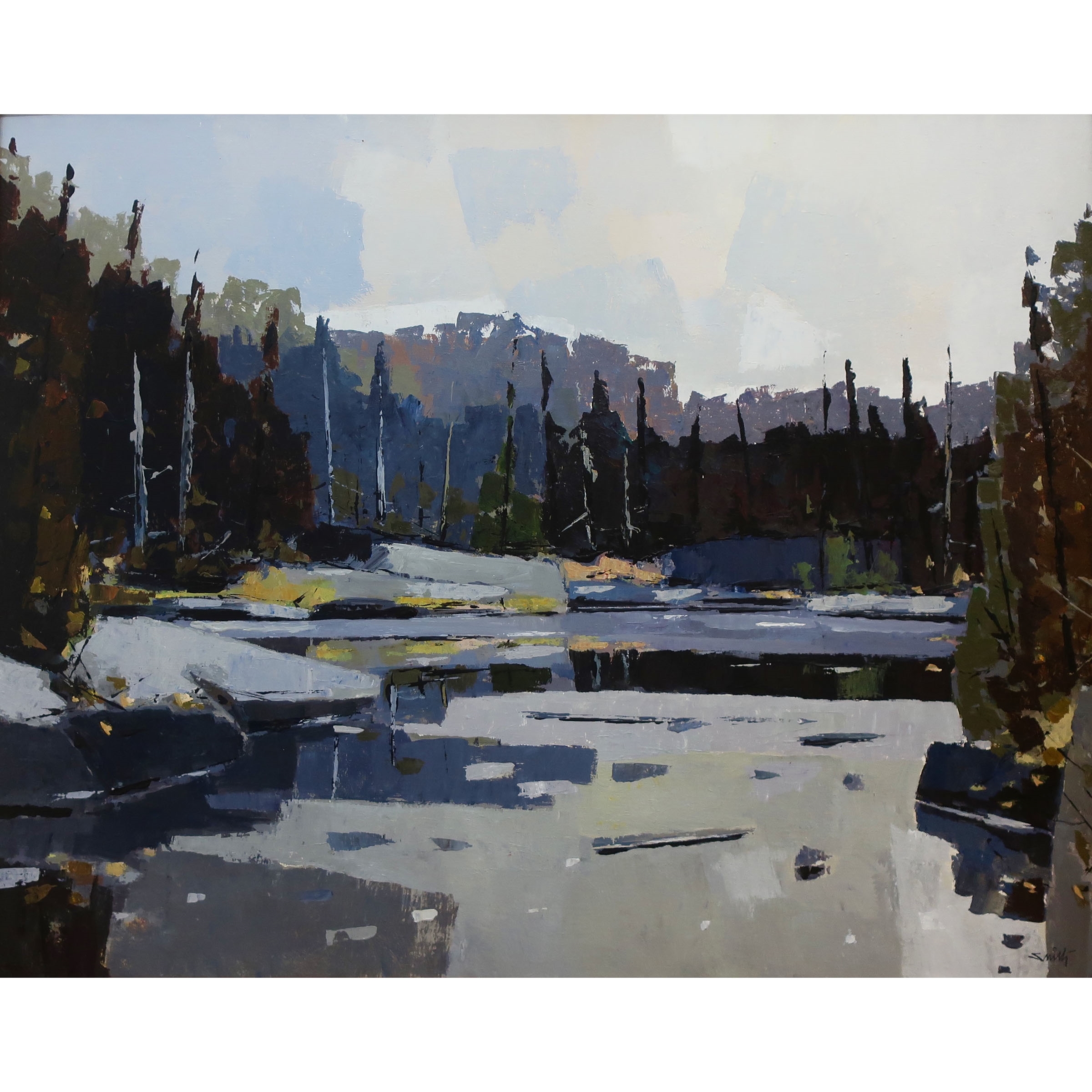 Donald Appelbe Smith | LAKE SILHOUETTES, NORTH SUPERIOR (1982) | MutualArt