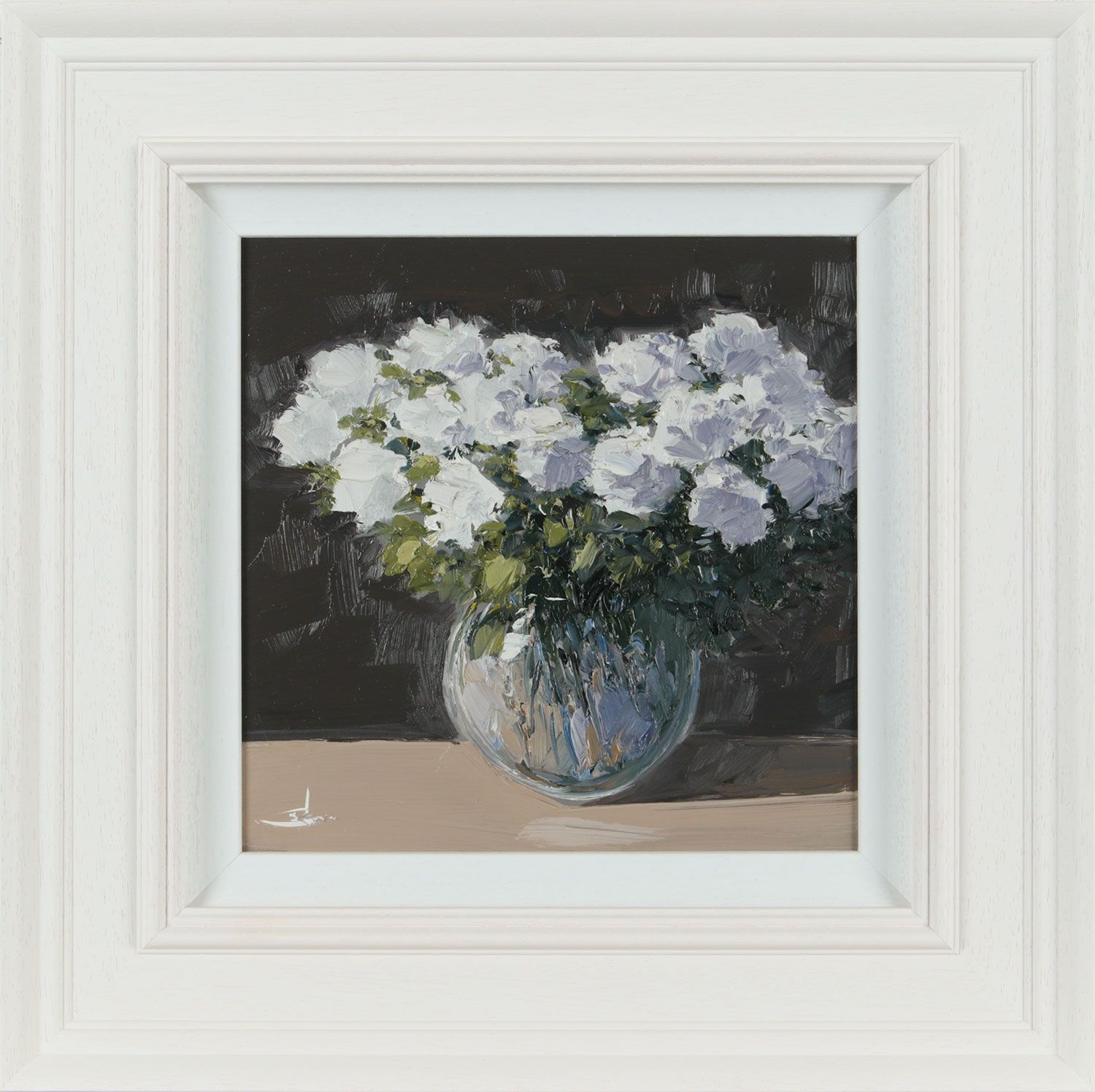 Vivek Mandalia | STILL LIFE - FLOWERS IN A GLASS VASE | MutualArt