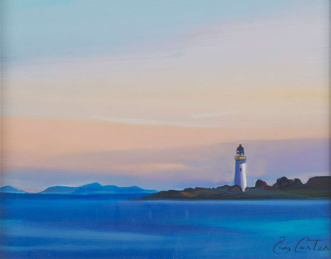 Pam Carter | THE LIGHTHOUSE, ISLE OF ORNSAY | MutualArt